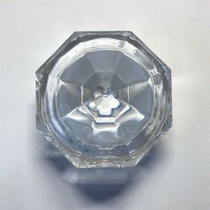 Art | Lead Crystal Glass Diamond Shaped Paperweight Votive Candle ...